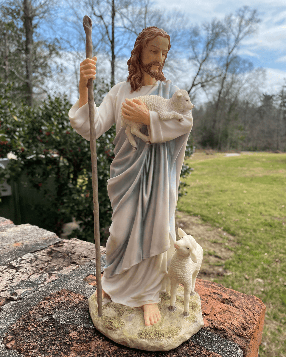 Jesus the Shepherd Statue – Cypress Springs Gift Shop