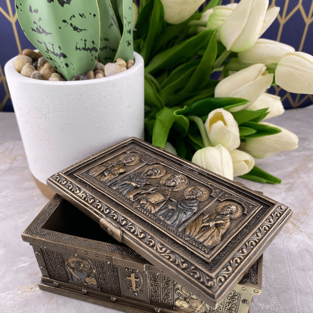 Catholic Saint Trinket Box – Cypress Springs Gift Shop
