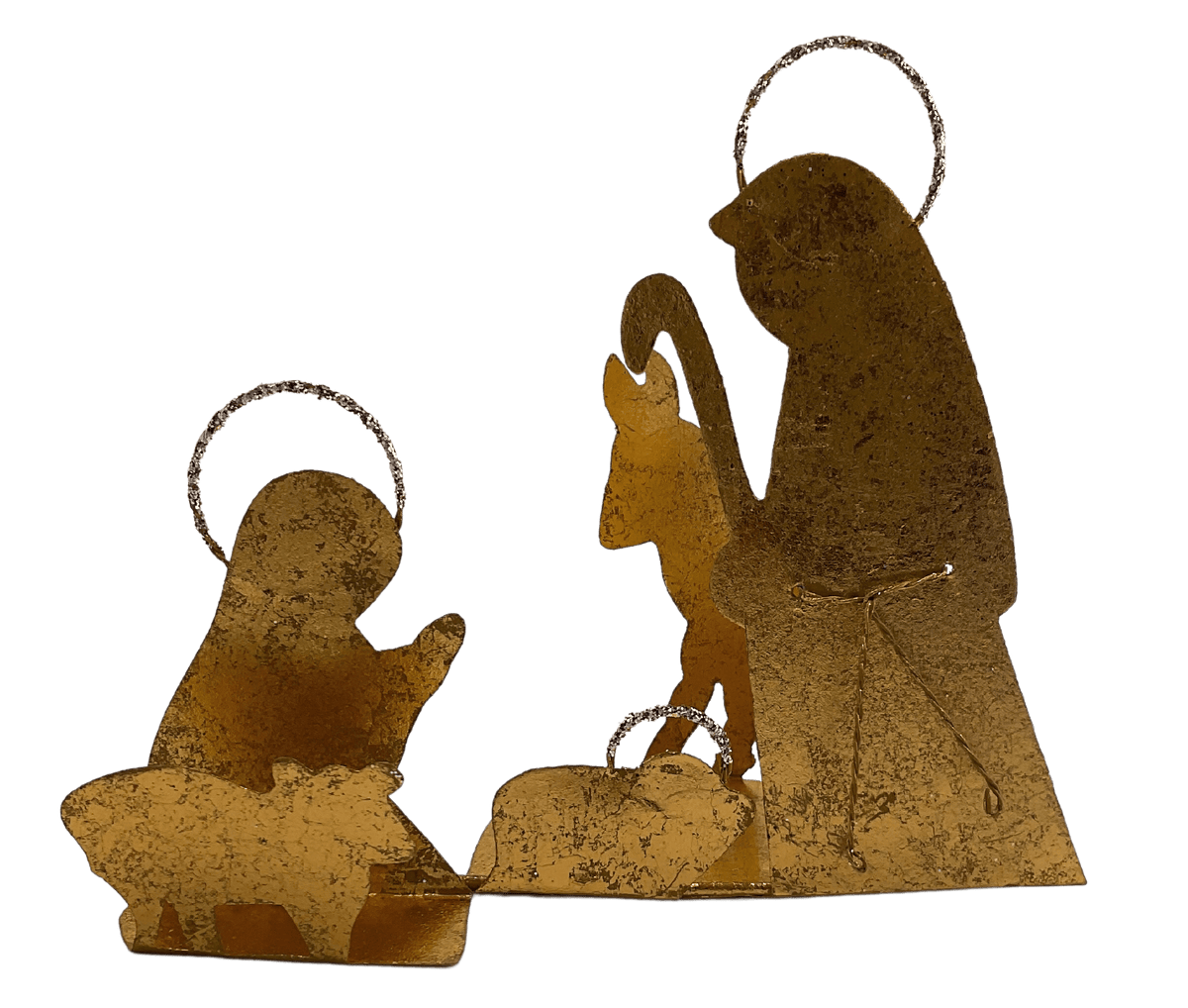 Gold Nativity Silhouette – Cypress Springs Gift Shop