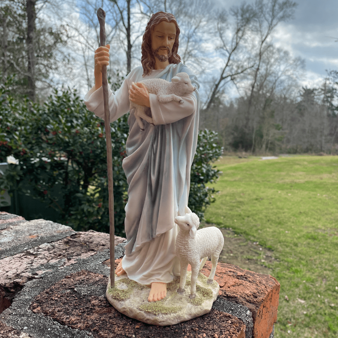 Jesus the Shepherd Statue – Cypress Springs Gift Shop