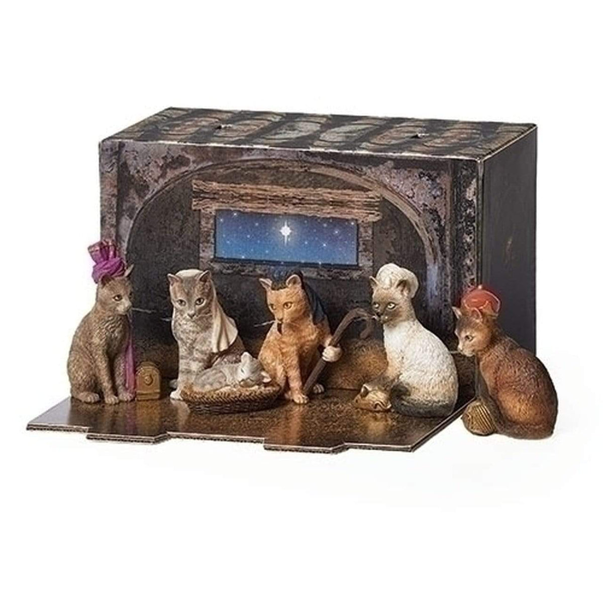 Cat Pageant Creche – Cypress Springs Gift Shop